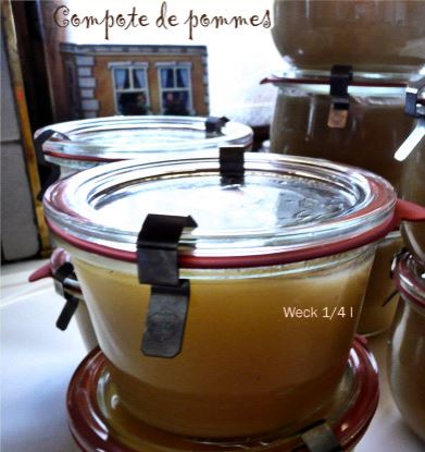 Comment peut-on conserver la compote de pommes